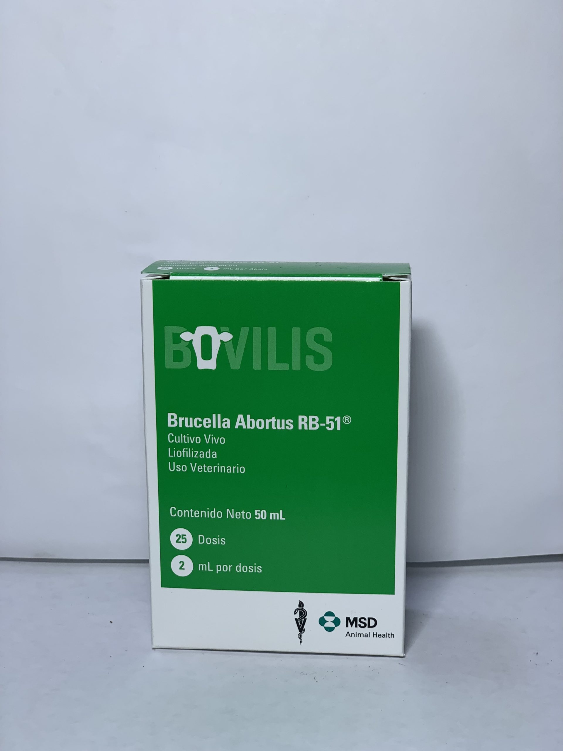BRUCELLA ABORTUS RB51 X 25 DOSIS. – Proseagro