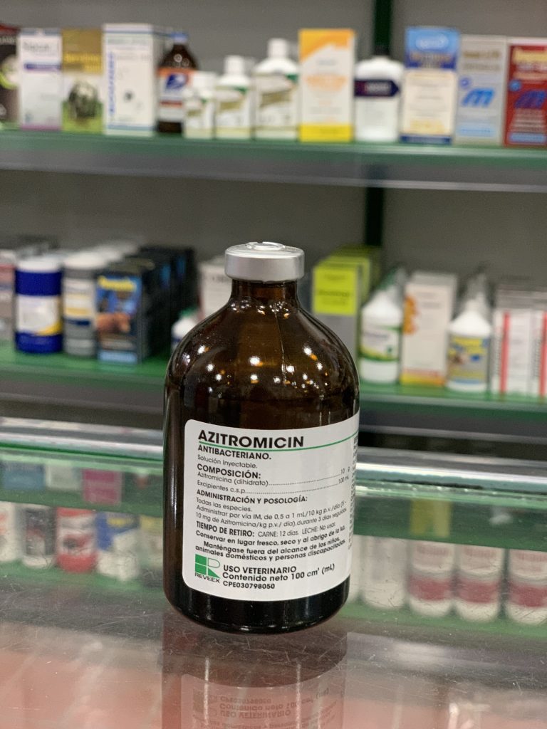 AZITROMICIN INYECTABLE X 100 ML. REVEEX. – Proseagro