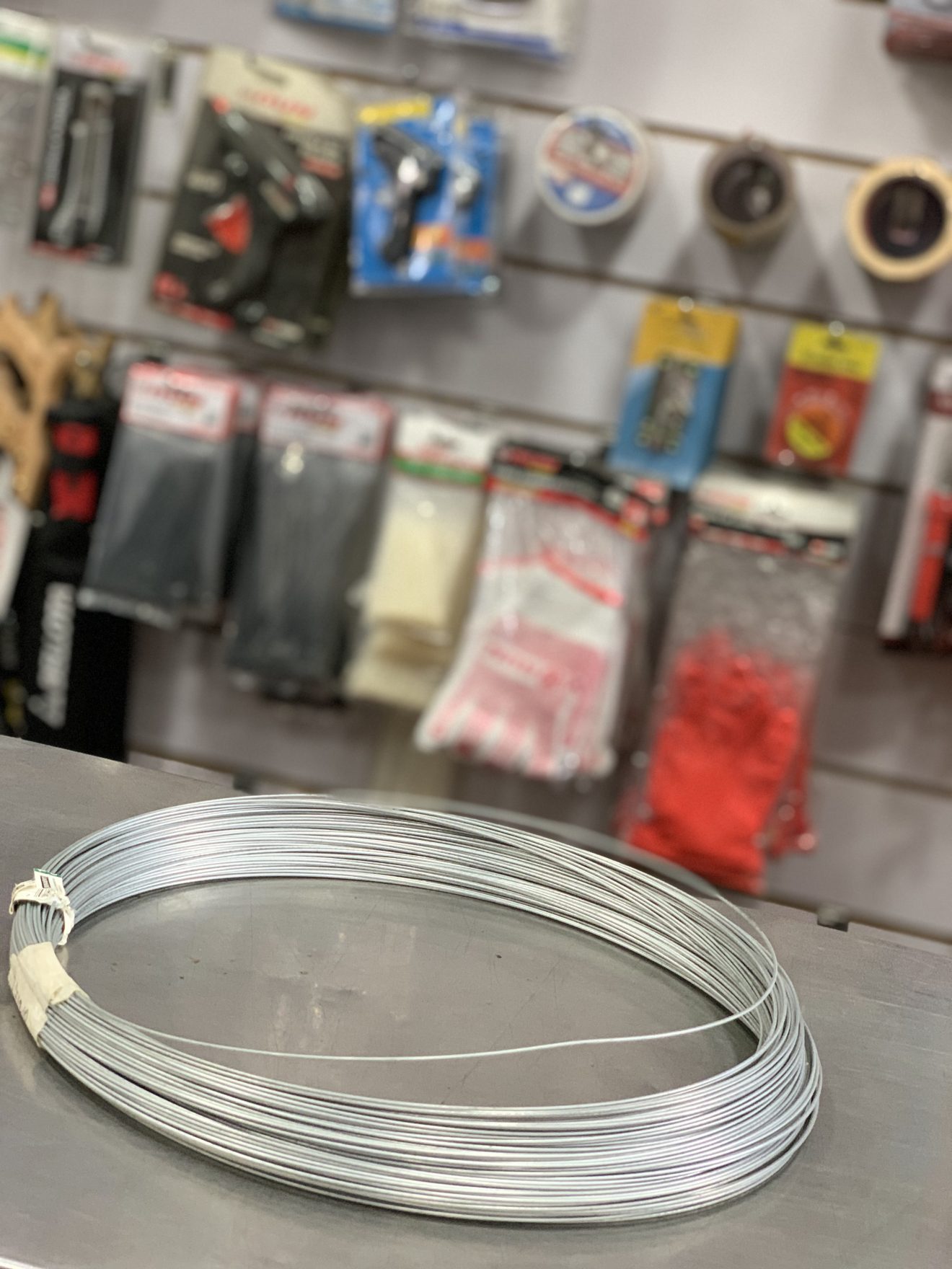 *ALAMBRE LISO GALVANIZADO X KG. – Proseagro