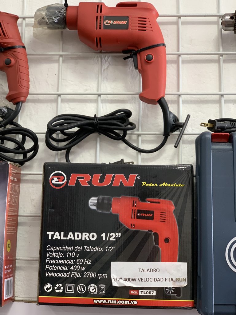 *TALADRO 1/2′ 400W VELOCIDAD FIJA. RUN. – Proseagro