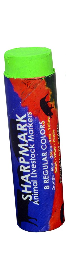 MARCADOR P/GANADO VERDE CREYON SHARPMARK – Proseagro