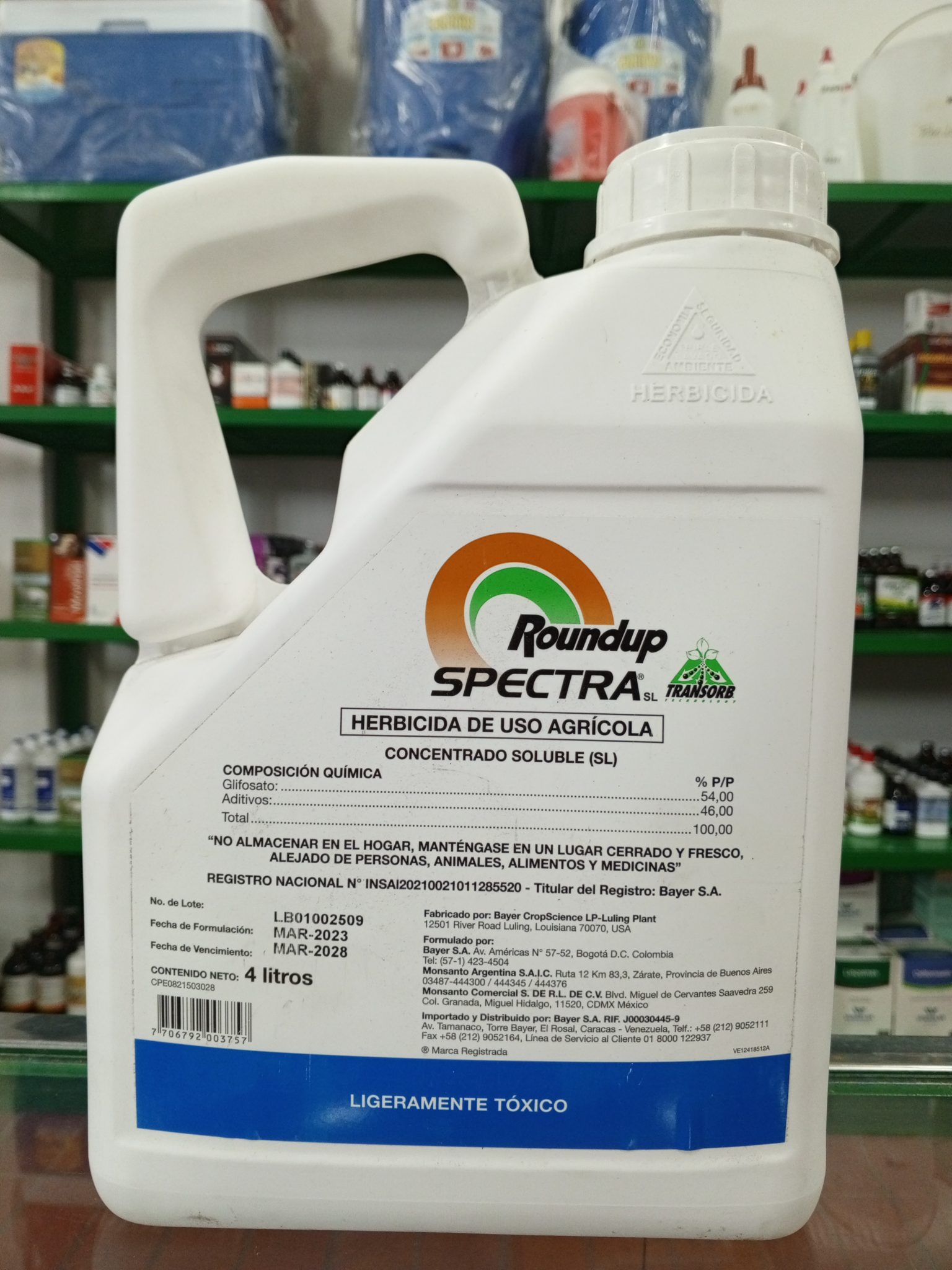 ROUNDUP SPECTRA X 4 LTS. – Proseagro