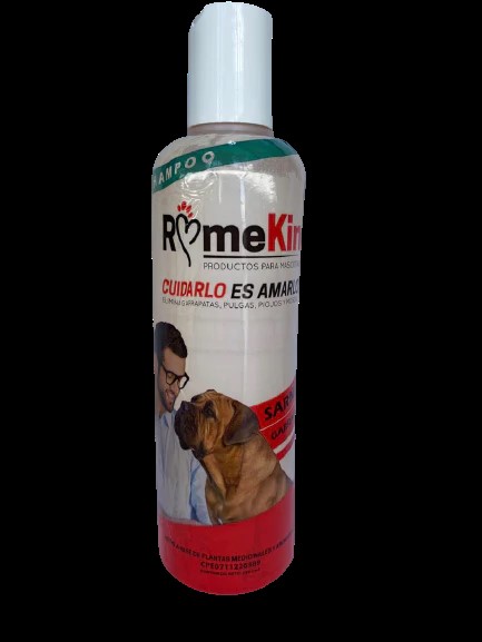 CHAMPU SARNICIDA X 250 ML. ROMEKIN – Proseagro