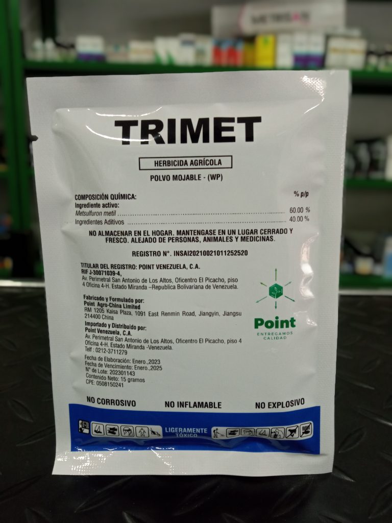 TRIMET X 15 GRS. METSULFURON HERBICIDA – Proseagro