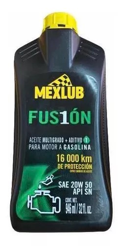 ACEITE 20W50 MEXLUB X 946 ML. – Proseagro