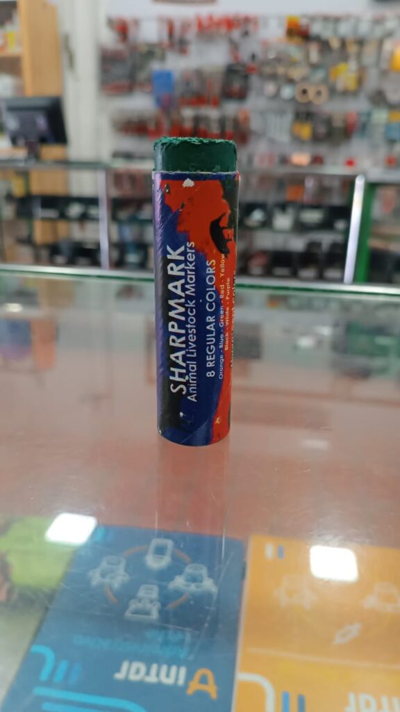 MARCADOR P/GANADO VERDE CREYON SHARPMARK – Proseagro