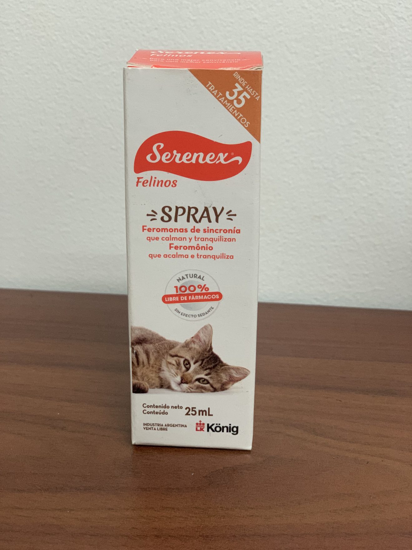 *SERENEX SPRAY FELINO X 25 ML. – Proseagro
