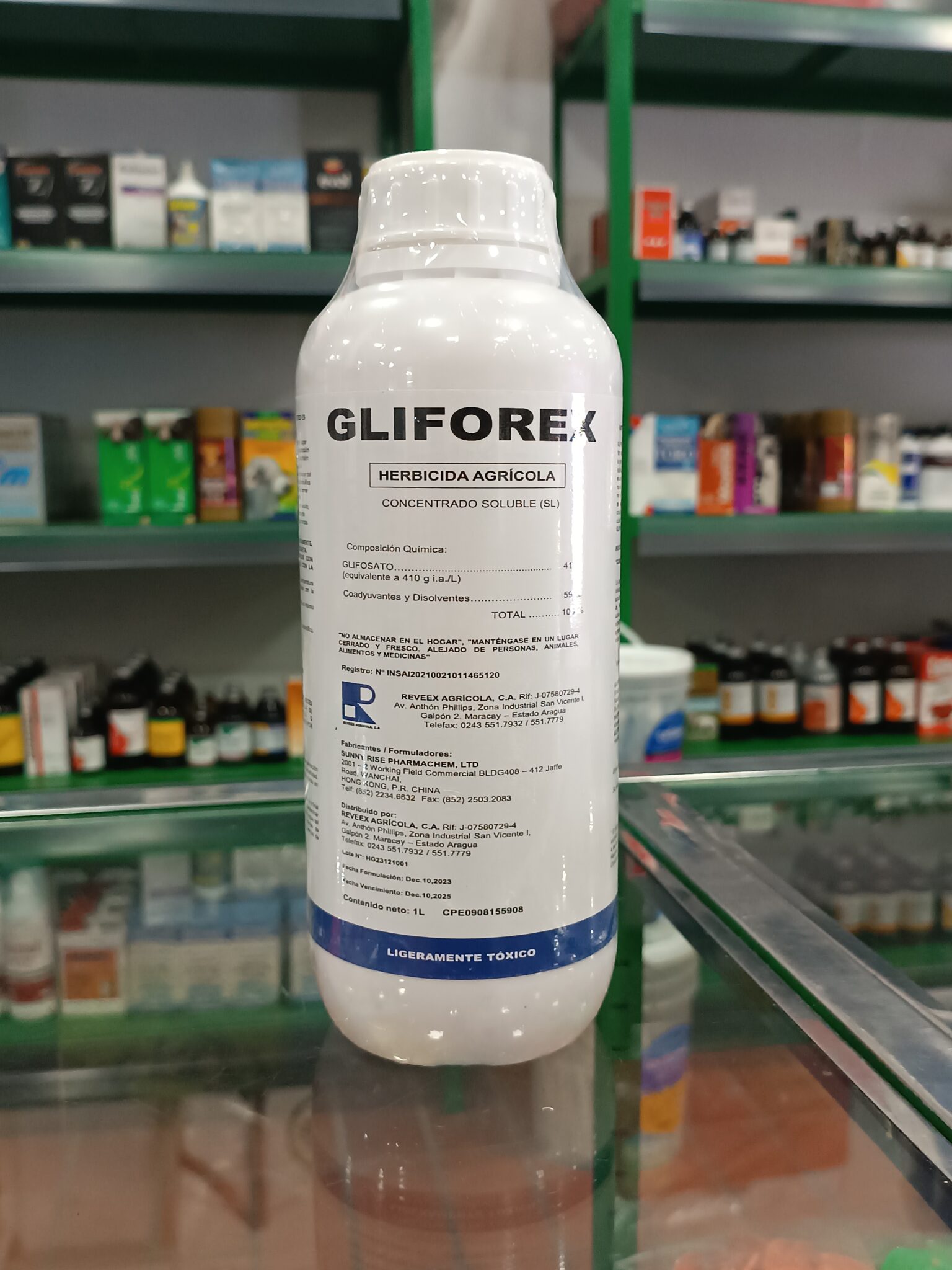 GLIFOREX GLIFOSATO 48% X LT. – Proseagro